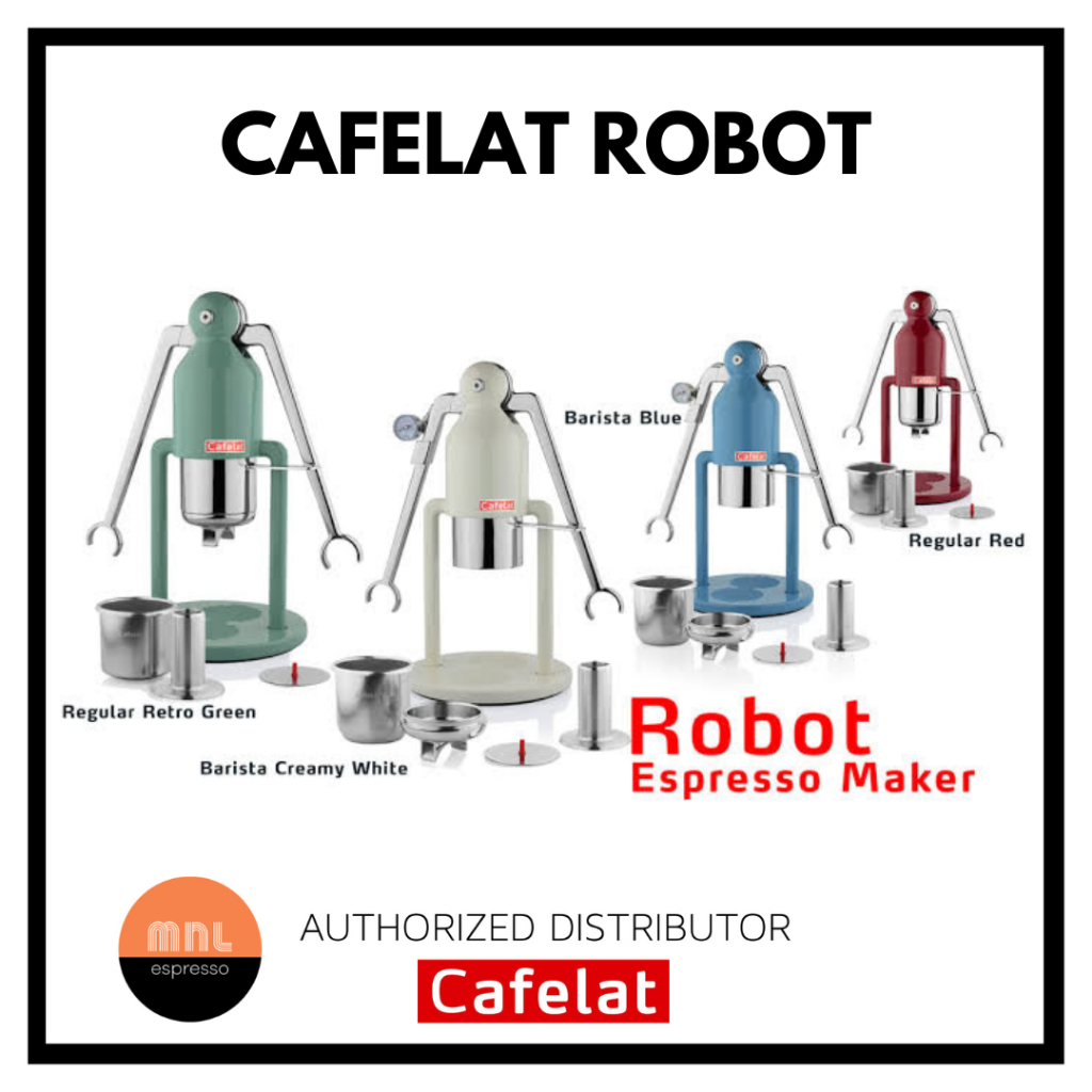 Cafelat Robot Barista Manual Lever Espresso Maker with Pressure Gauge ...