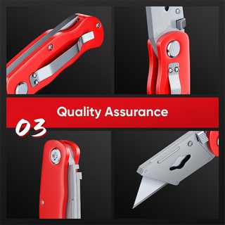 Mitsushi Utility Cutter Knives 16cm Blade Retractable Utility Knife ...