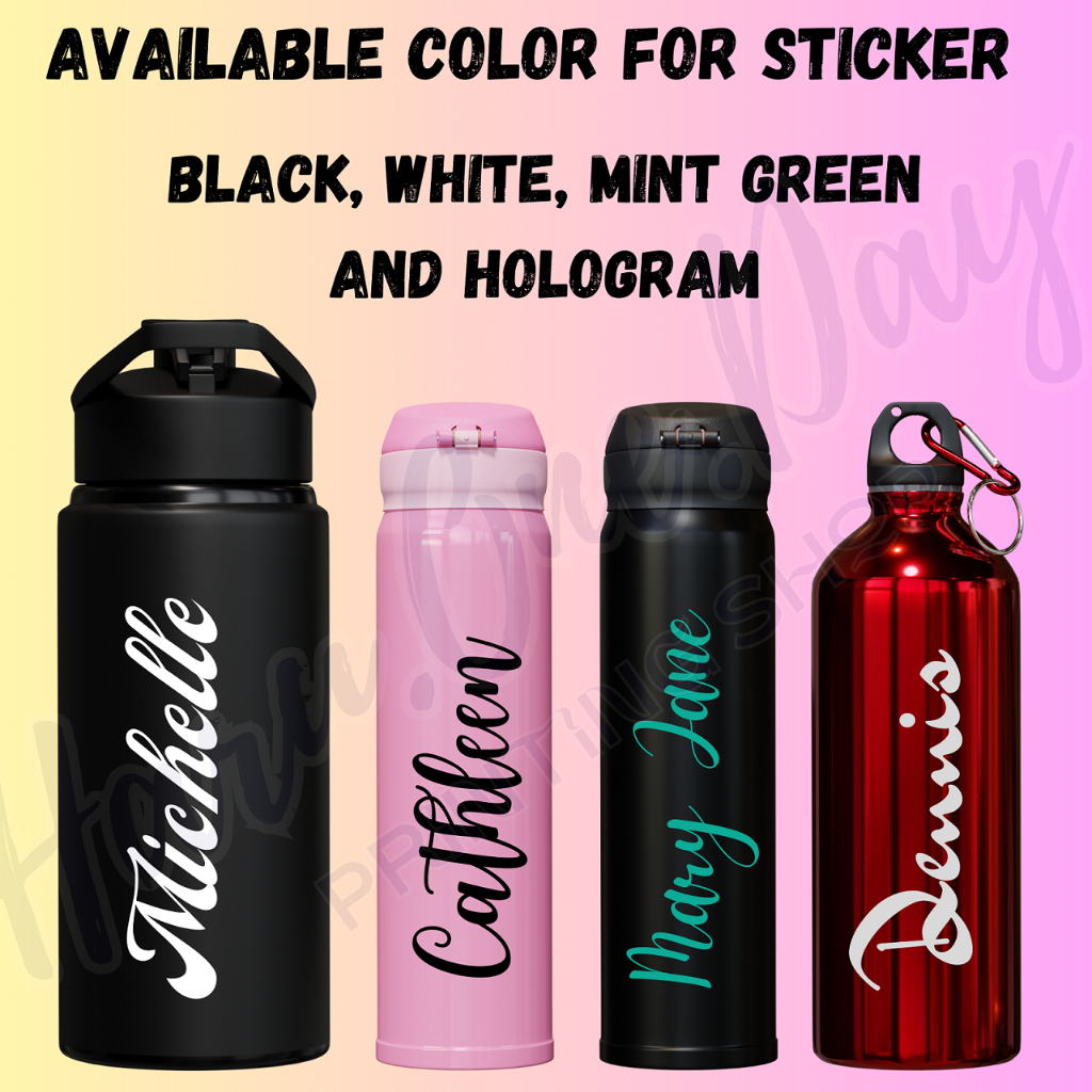 Customized Letter Cut Sticker | Shopee Philippines