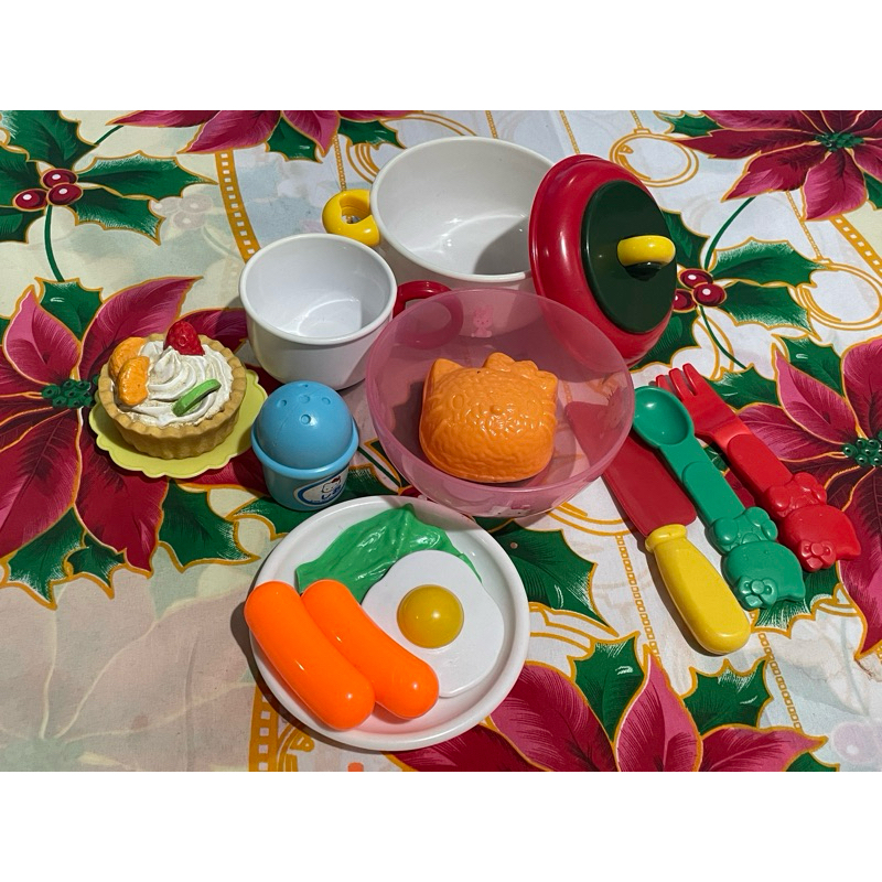 Hello Kitty Assorted Cooking Set Pretend Play | Shopee Philippines