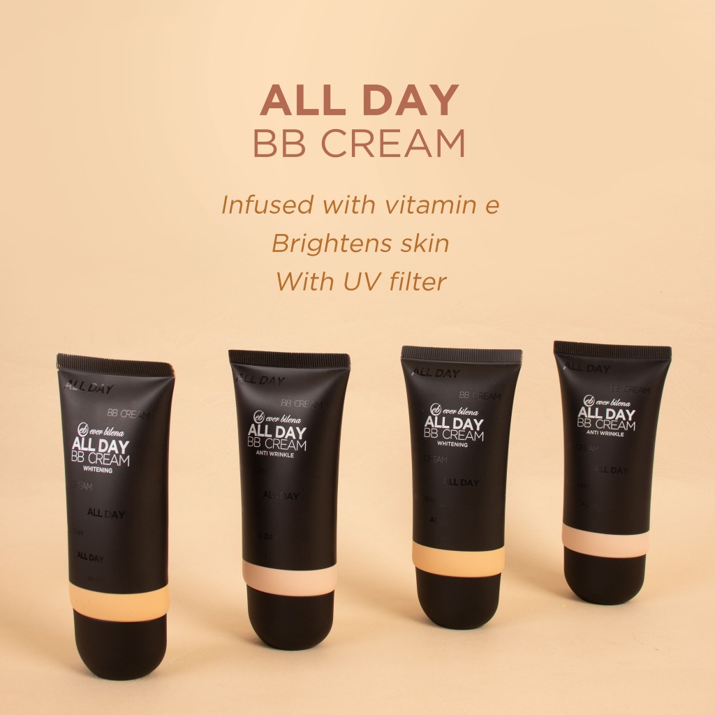 EVER BILENA ALL DAY BB CREAM WHITENING & ANTI-WRINKLE 50ML | Shopee ...