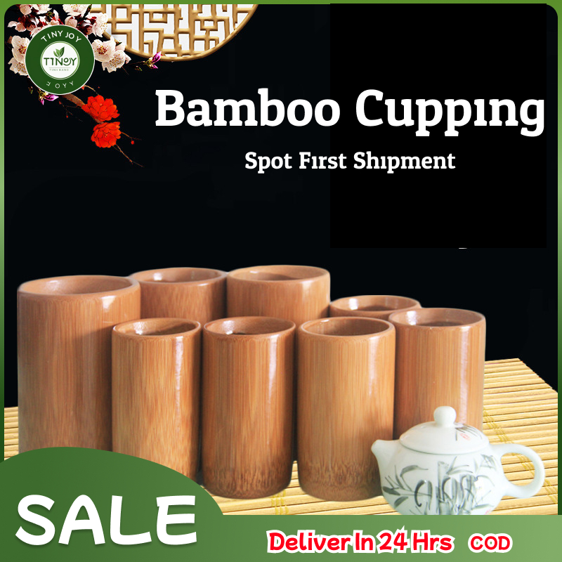 Chinese Jar Fire Cupping Body Carbonized Bamboo Suction Cups ...