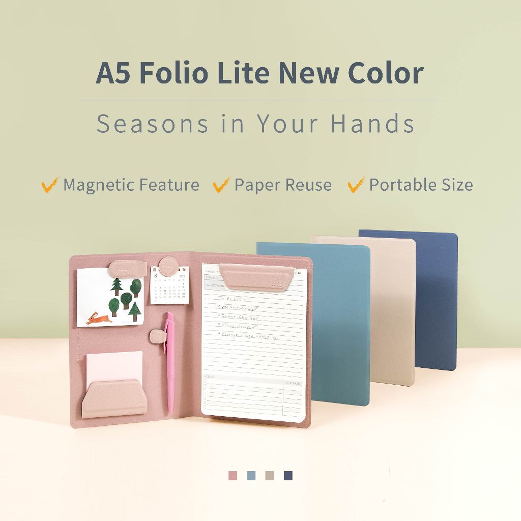 MagEasy Magnetic A5 Folio Lite | Shopee Philippines