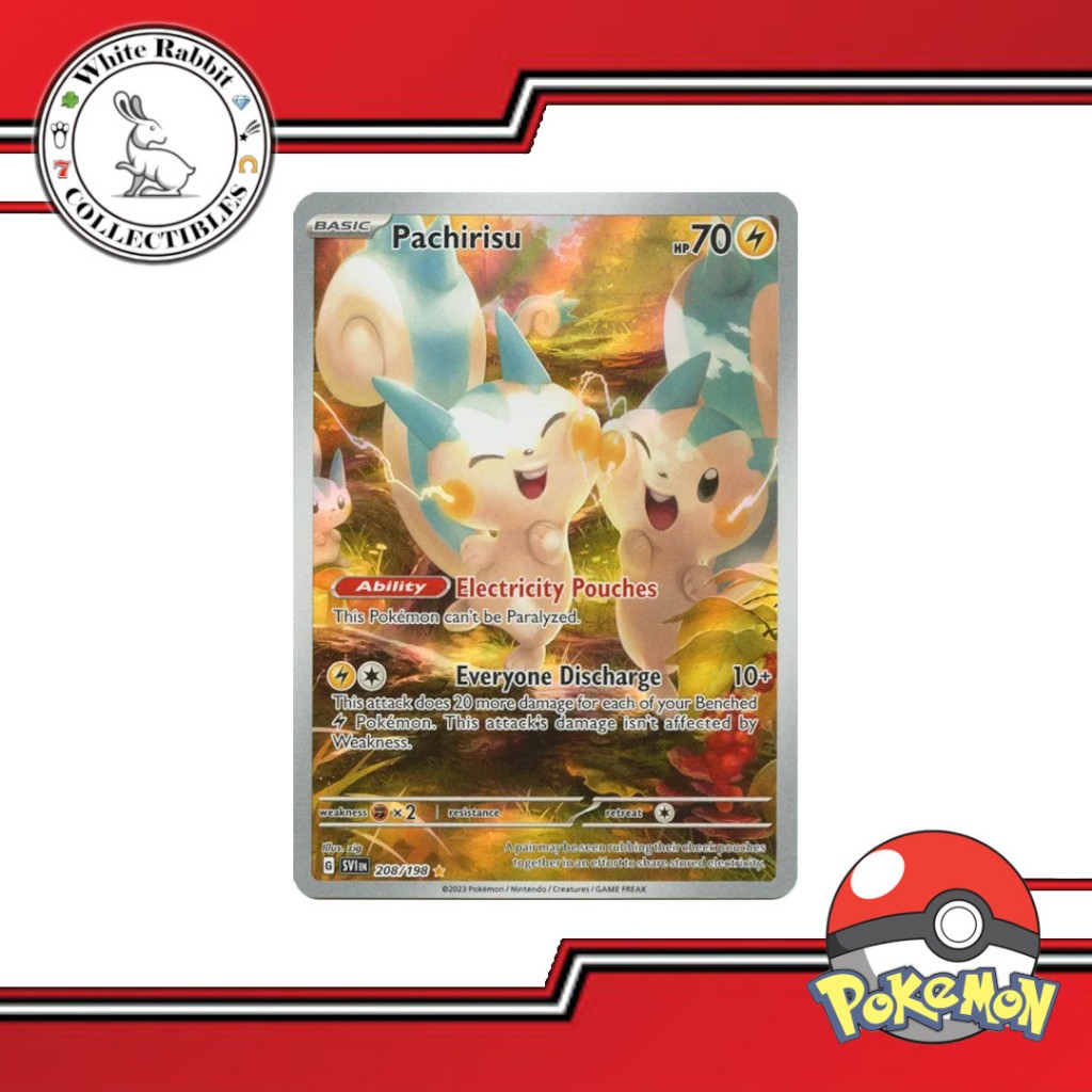 [Pokemon] [Card] Pachirisu - 208/198 - SV01: Scarlet & Violet Base Set ...