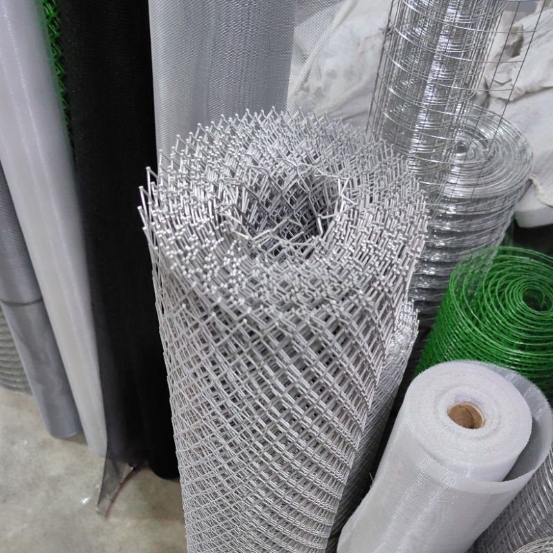 18METES 1 ROLL ALUMINUM EXPANDED WIRE MESH (PER ROLL) 3FT OR 4FT ...
