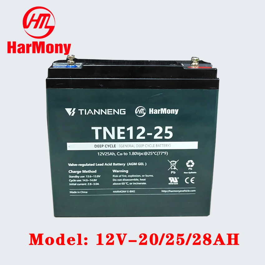 Ebike battery 12V15AH 12V25AH 12V38AH DEEP CYCLE AGM GEL TYPE big ...