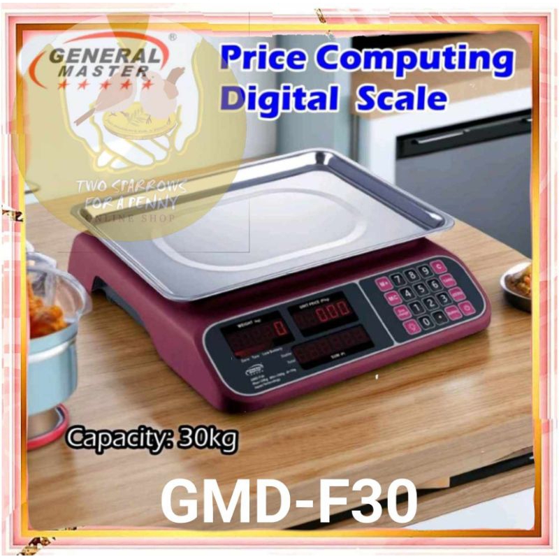 General Master 30kg Digital Price Computing scale GMD-F30 (Weighing ...