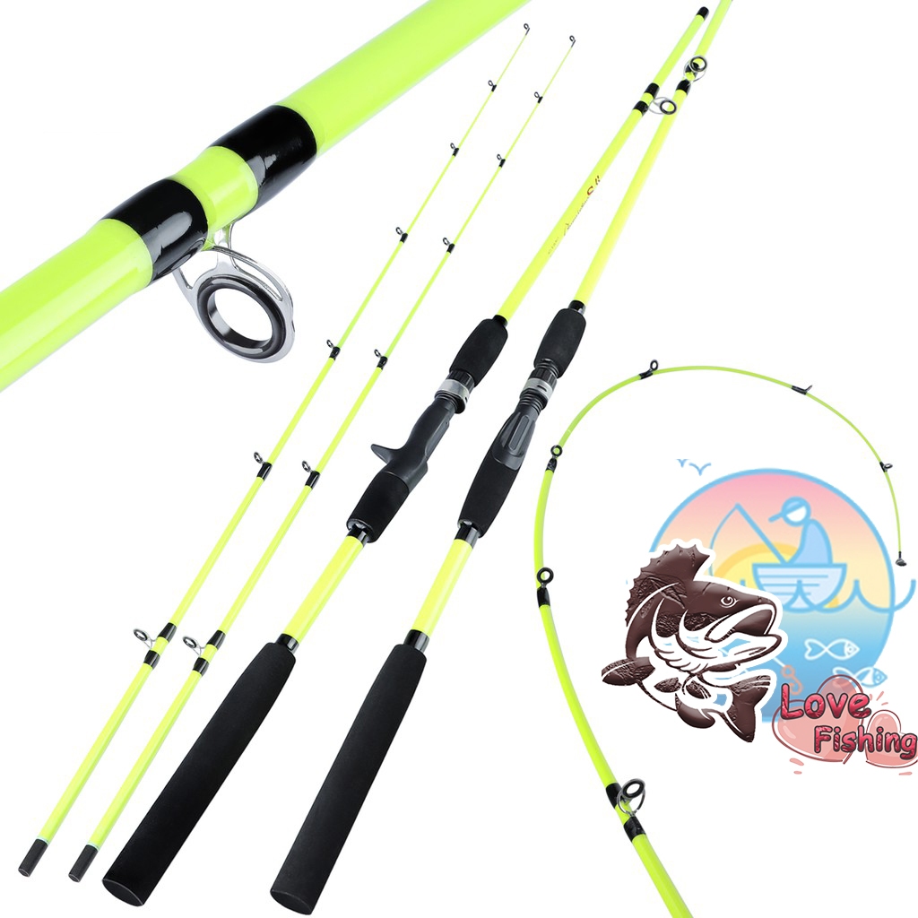 Jigging Rod Fishing Rod Casting Spinning Rod 1.6-2.1M EVA Black Handle ...
