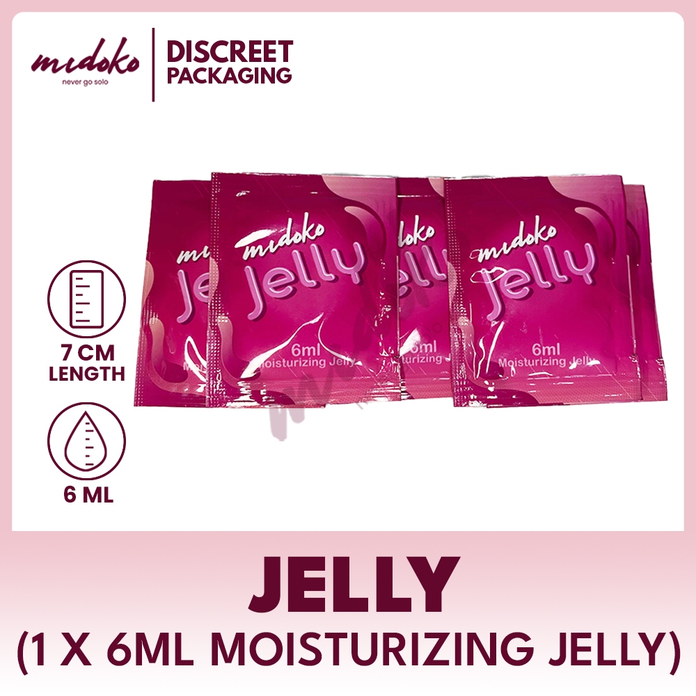 Midoko Jelly Water-Based Lubricant Sachet - 6ml | Shopee Philippines