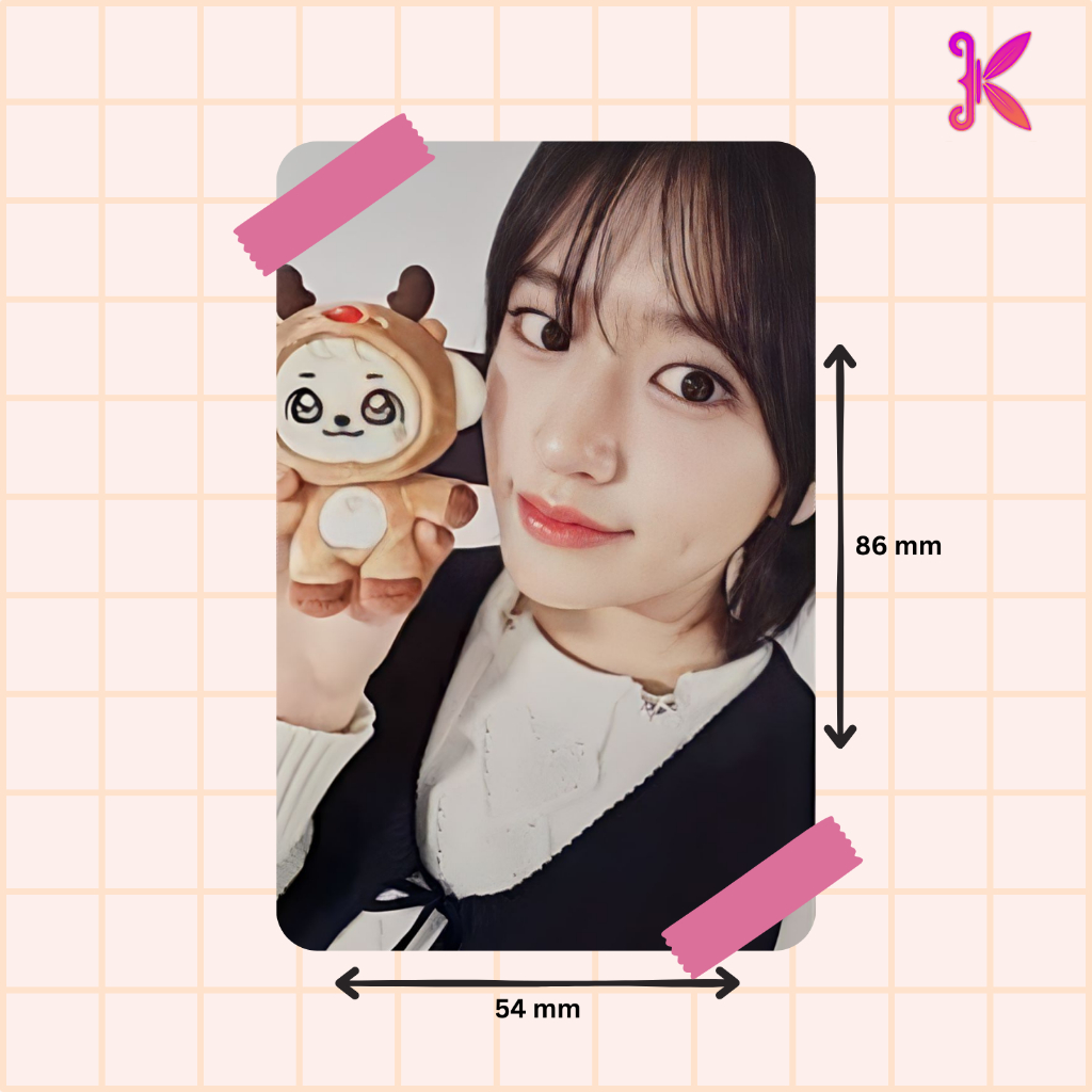 Ive Minive Christmas Plush Doll Yujin Gaeul Rei Wonyoung Liz Leeseo ...