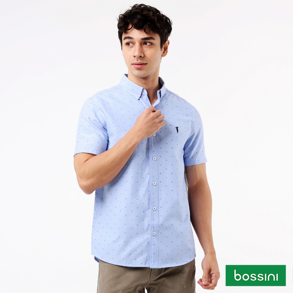 Bossini Woven Polo Short Sleeves BMT06-0237 | Shopee Philippines