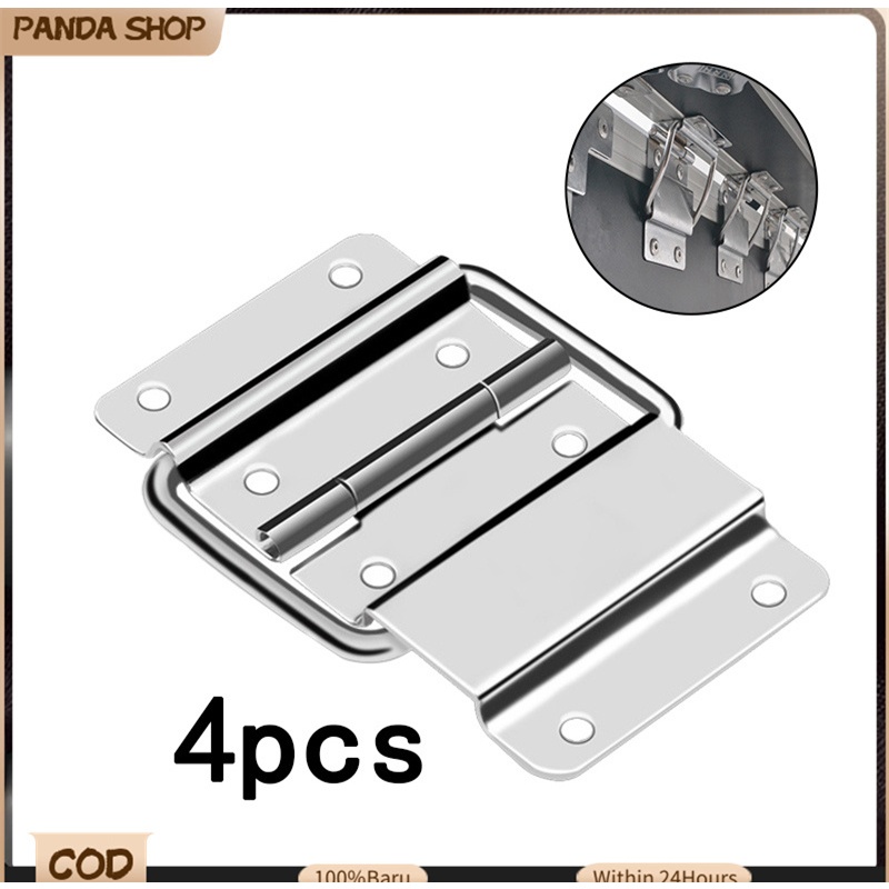 4pcs 110x70mm 12 Holes Hinge Side Corner Flight Case Accessories ...