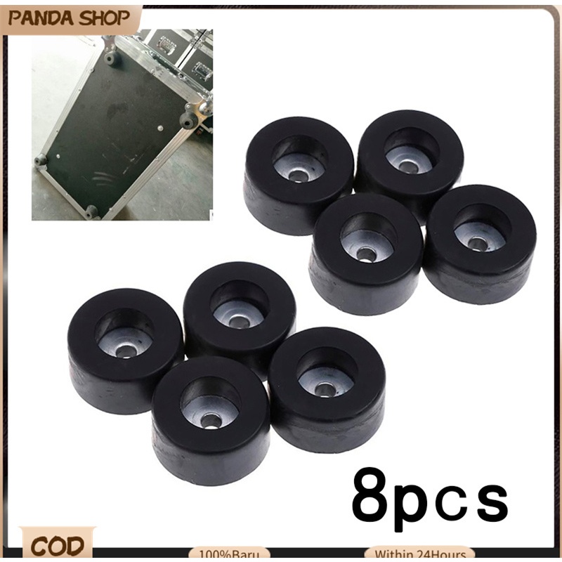 8pcs 38x20mm Speaker Box Rubber Feet Shockproof Furniture Foot Pad ...