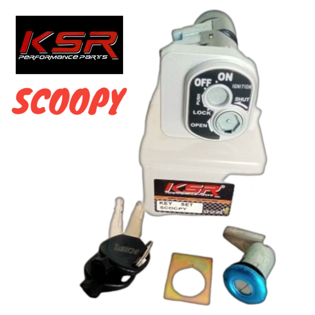 KEY SET SCOOPY FRONT & BACK KEY SET | Shopee Philippines