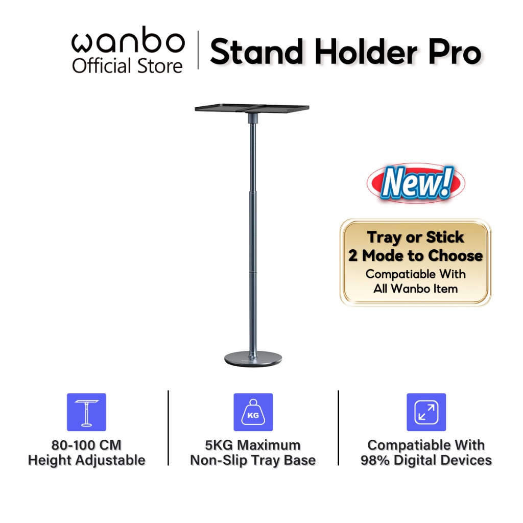 Wanbo Stand Holder Pro Height Adjustable Anti-Slip Holding Tray ...