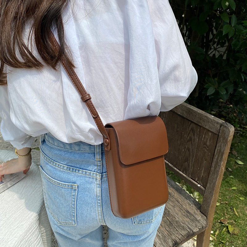Mini Sling Bags for Women Versatile Trend Casual Small Bag Leather ...