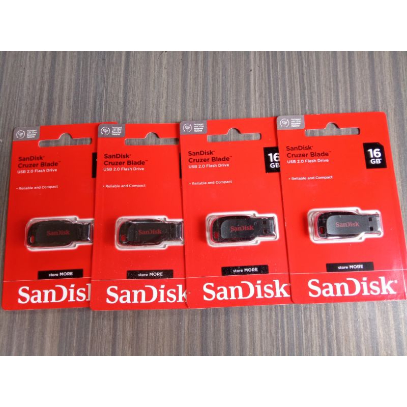 SanDisk Cruzer Blade USB 2.0 Flash Drive USB 16GB 32GB 64GB 128Gb ...