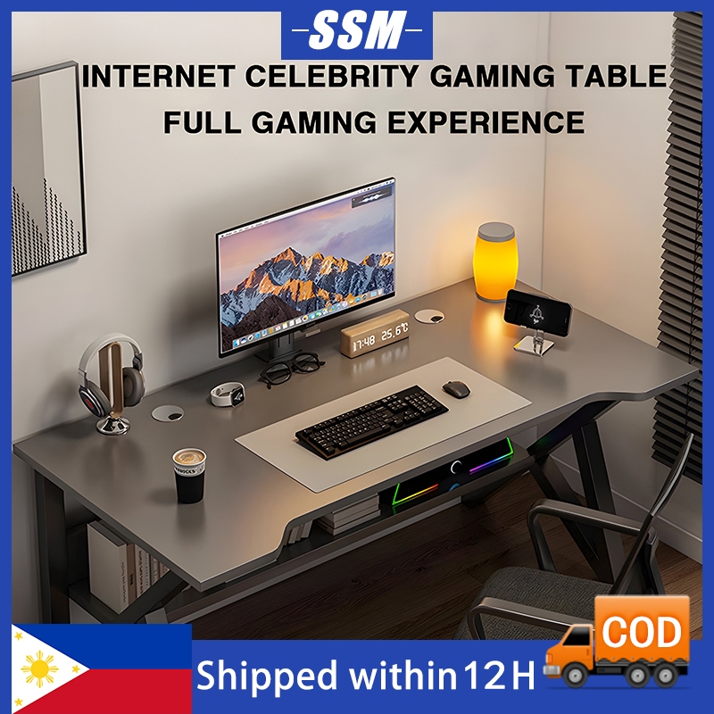Gaming PC Table Computer desk Office Table Gaming Modern Desk Study ...