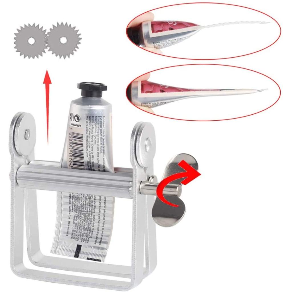 Hair Color Dye Metal Squeezer Tool Tube Toothpaste Bathroom Dispenser ...