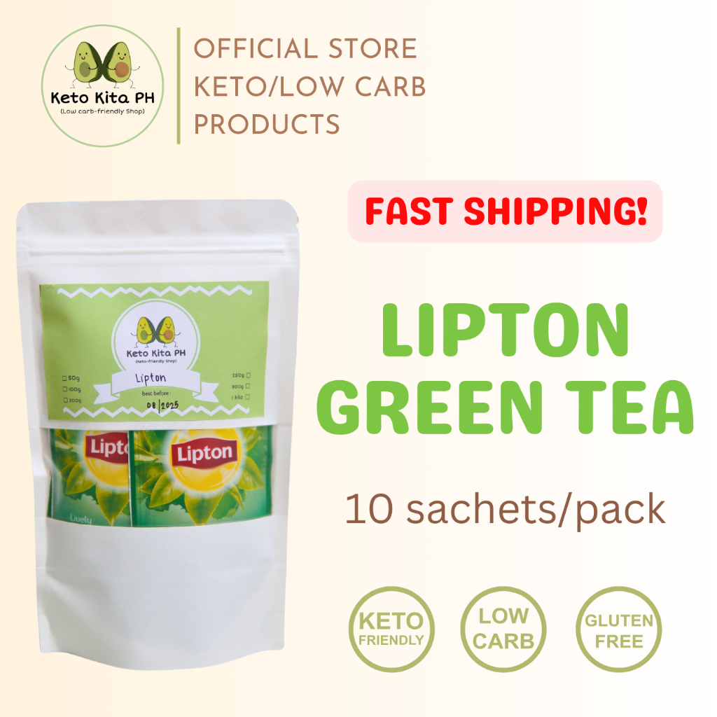 Lipton Greentea (10 sachet) - Keto/Low card products | Shopee Philippines