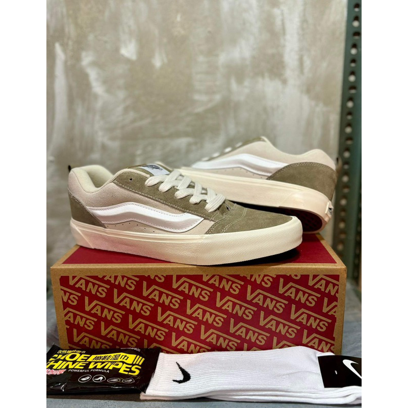 VNS Knu Skool Beige by Racks City Kicks | Shopee Philippines