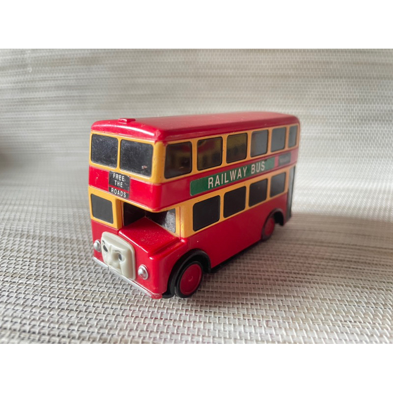 Thomas & Friends Bulgy Double Decker Bus Diecast Tomy Vintage Vehicle ...