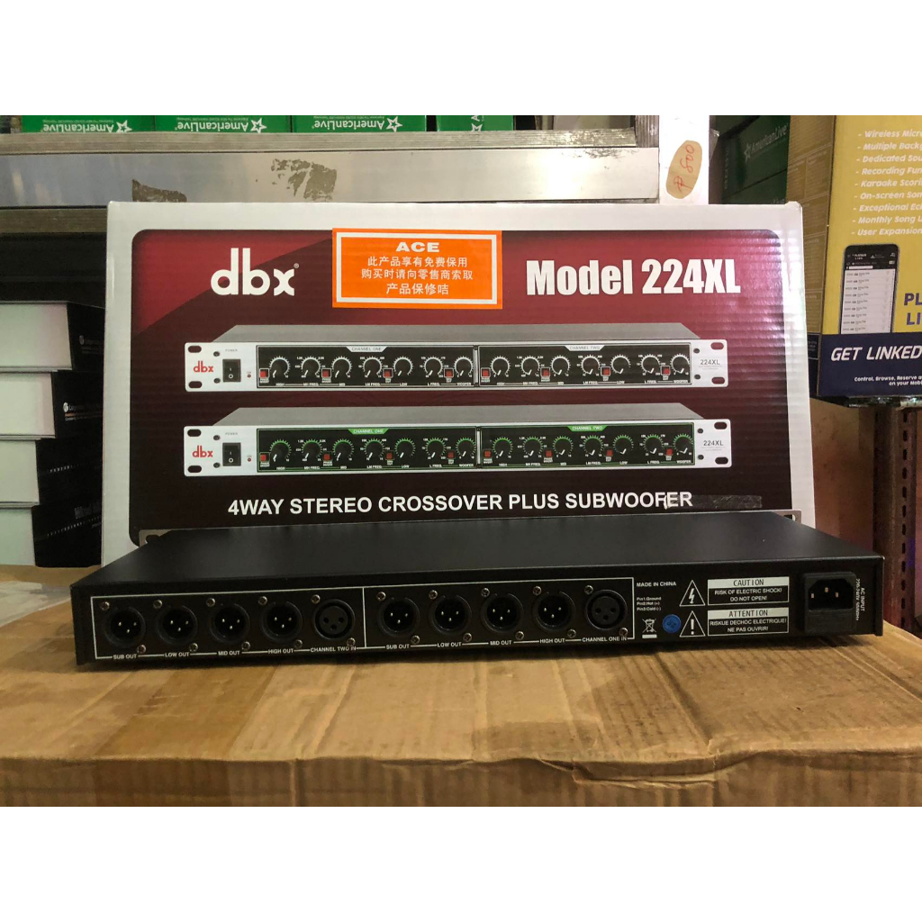 CROSSOVER 224xl Crossover 4 Way + Subwoofer Suitable for professional stage | Shopee Philippines