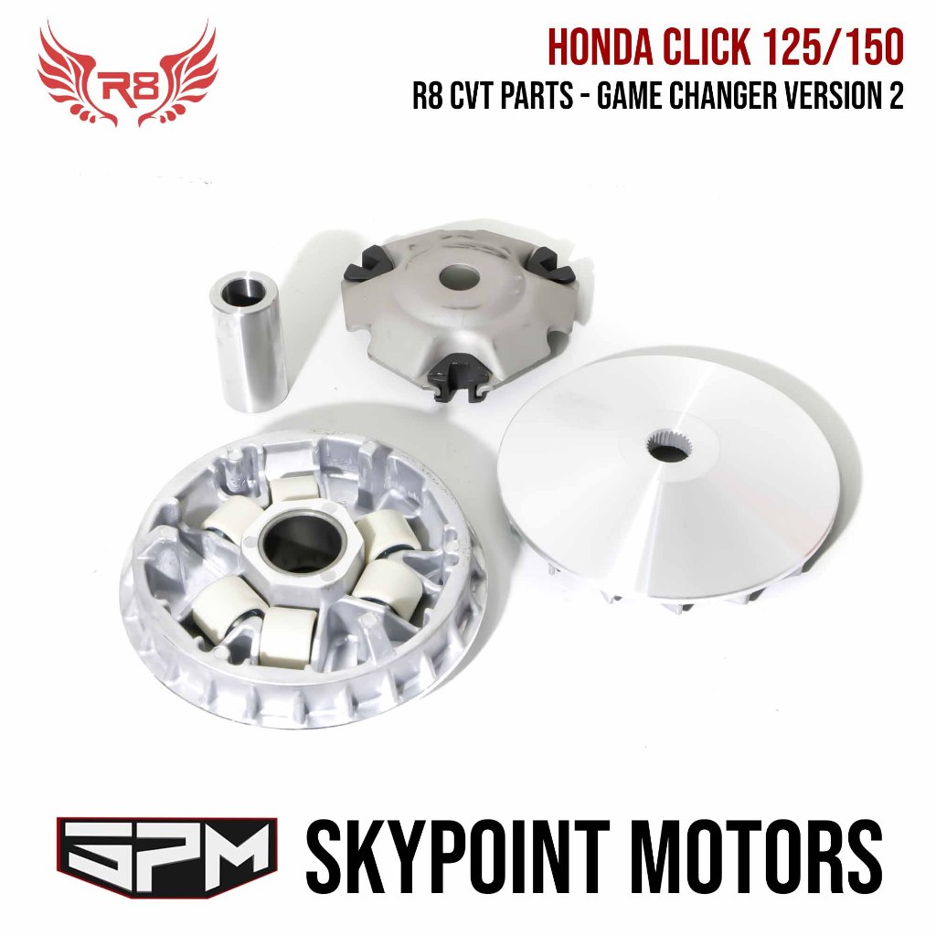 R8 CVT Parts for Honda Click 125/150 V2 (9857-680) | Shopee Philippines