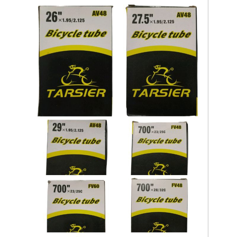 Tarsier Bicycle Inner Tube Mountain Bike Road MTB RB Gravel tire ...