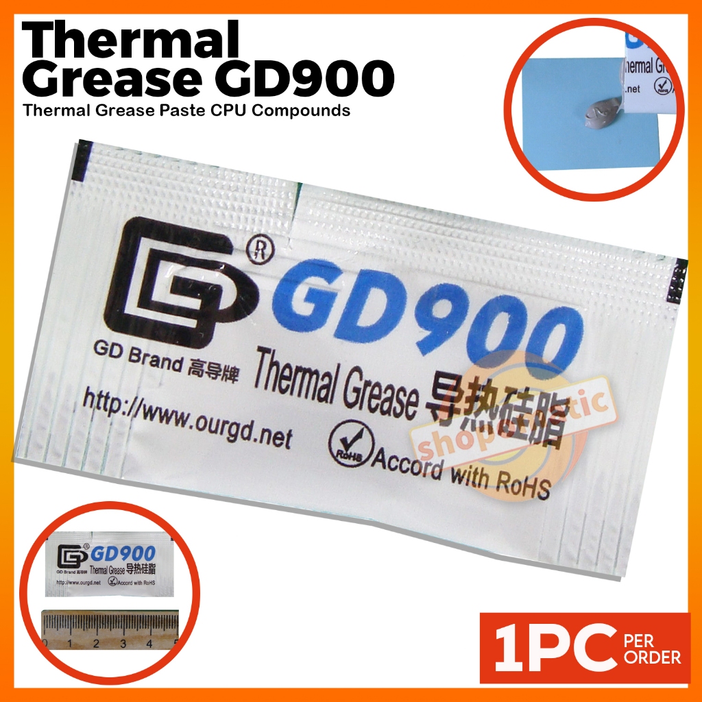 🟧 GD900 Thermal Grease Paste CPU Compounds 0.5g 🟧 | Shopee Philippines