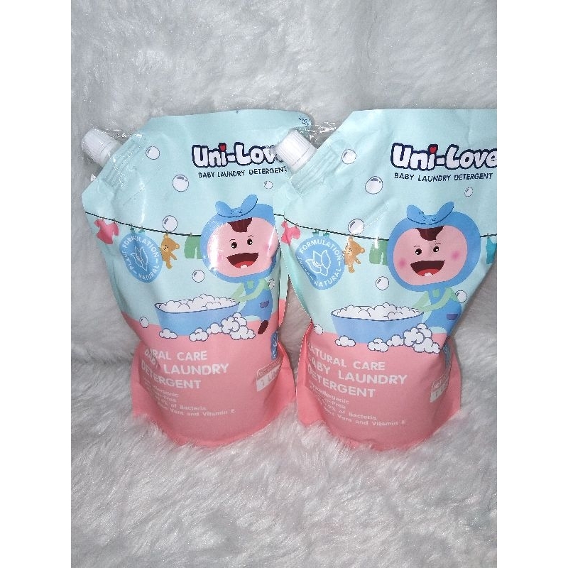 2 Packs - 1Liter UniLove Baby Laundry Detergent | Shopee Philippines