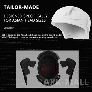 AXK 900 Motorcycle Helmet Modular Helmet Open Half Face Helmet Off Road ...
