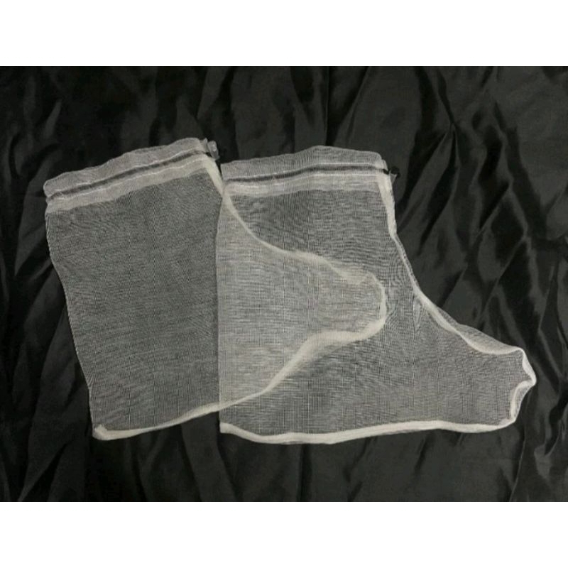 Kulambo Socks Shoes easy adjustable cord lock Mosquito net Foot cover ...