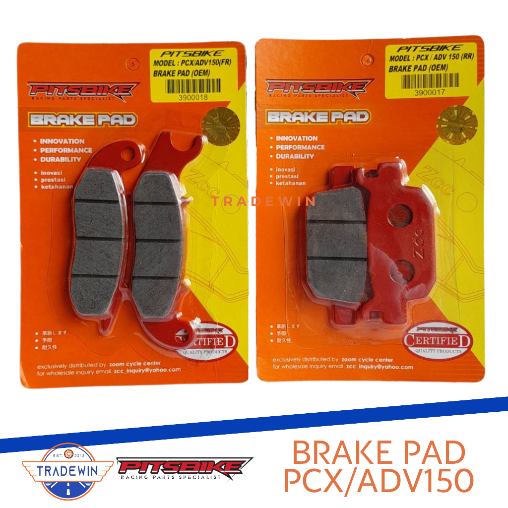 PCX/ADV 150 FRONT REAR BRAKE PAD PITSBIKE | Shopee Philippines