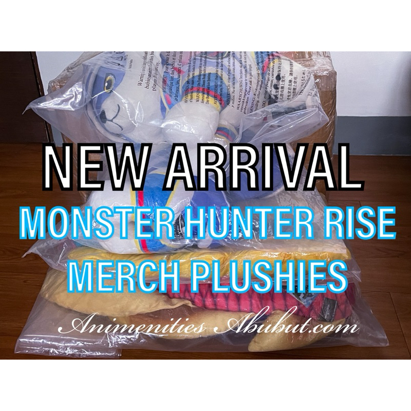 Monster Hunter Rise Video Game Big Chibi Palamute Dog Plush/ Stufftoy ...