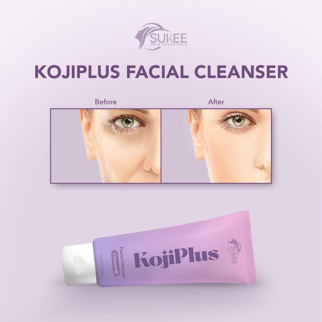 SUKEE KojiPlus Facial Cleanser with Vitamin C 100g [COD] | Shopee ...