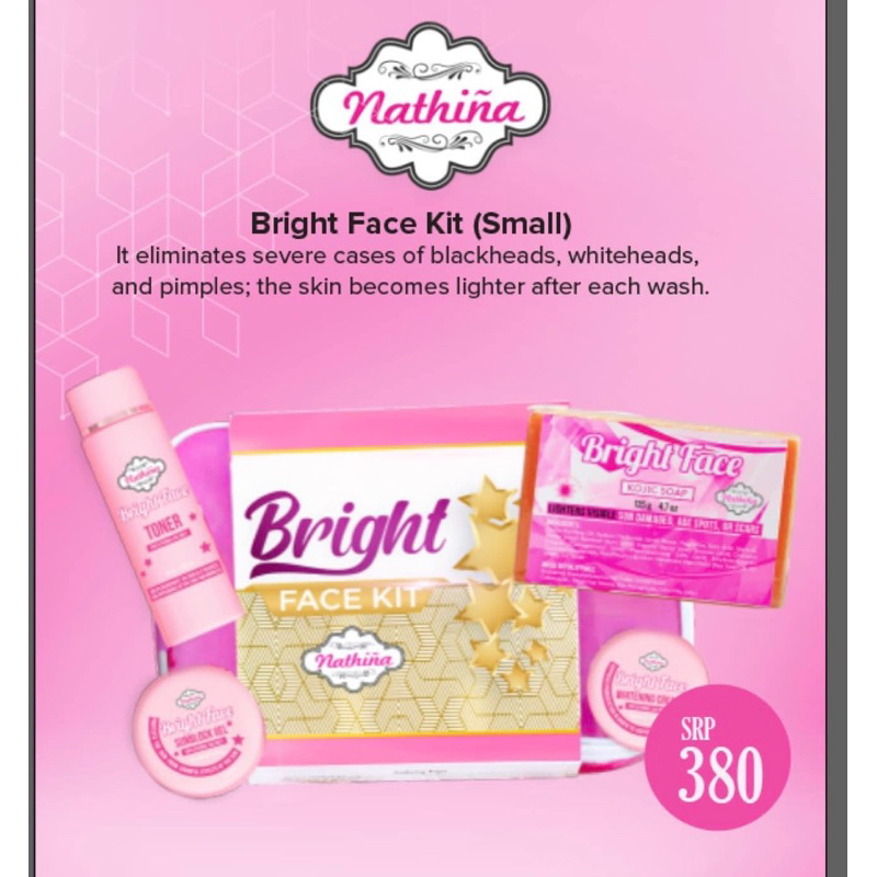 Bright Face kit small | Shopee Philippines