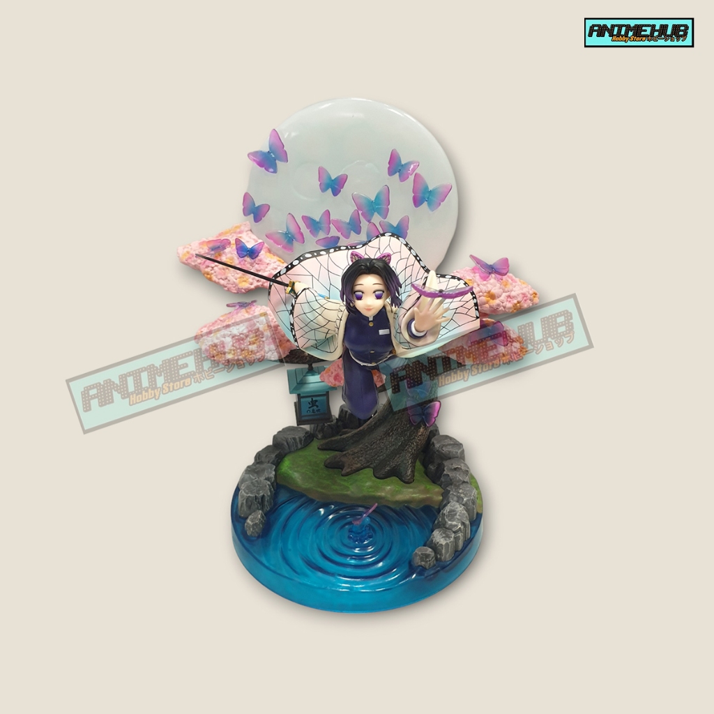 Demon Slayer Shinobu PVC Statue GK Knock Off with LED | Shopee Philippines