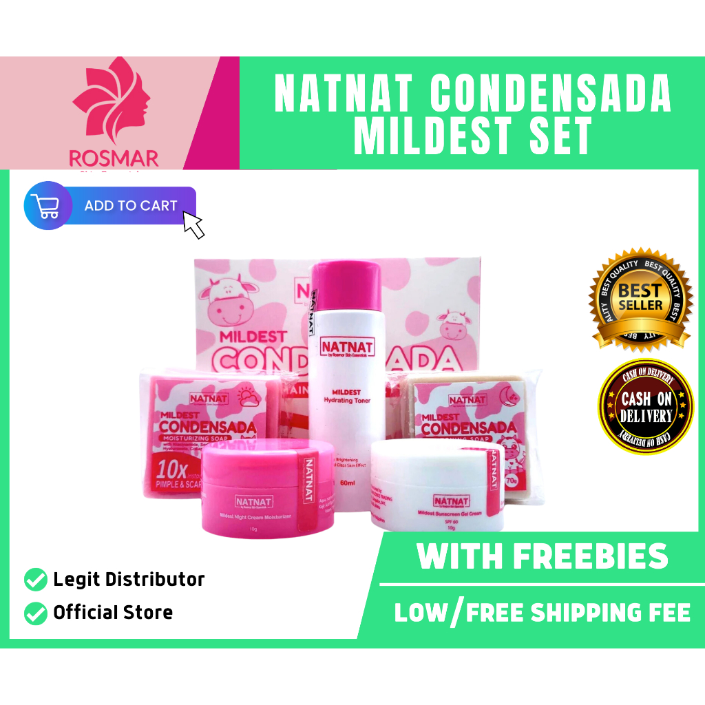 NATNAT CONDENSADA MILDEST SET | Shopee Philippines