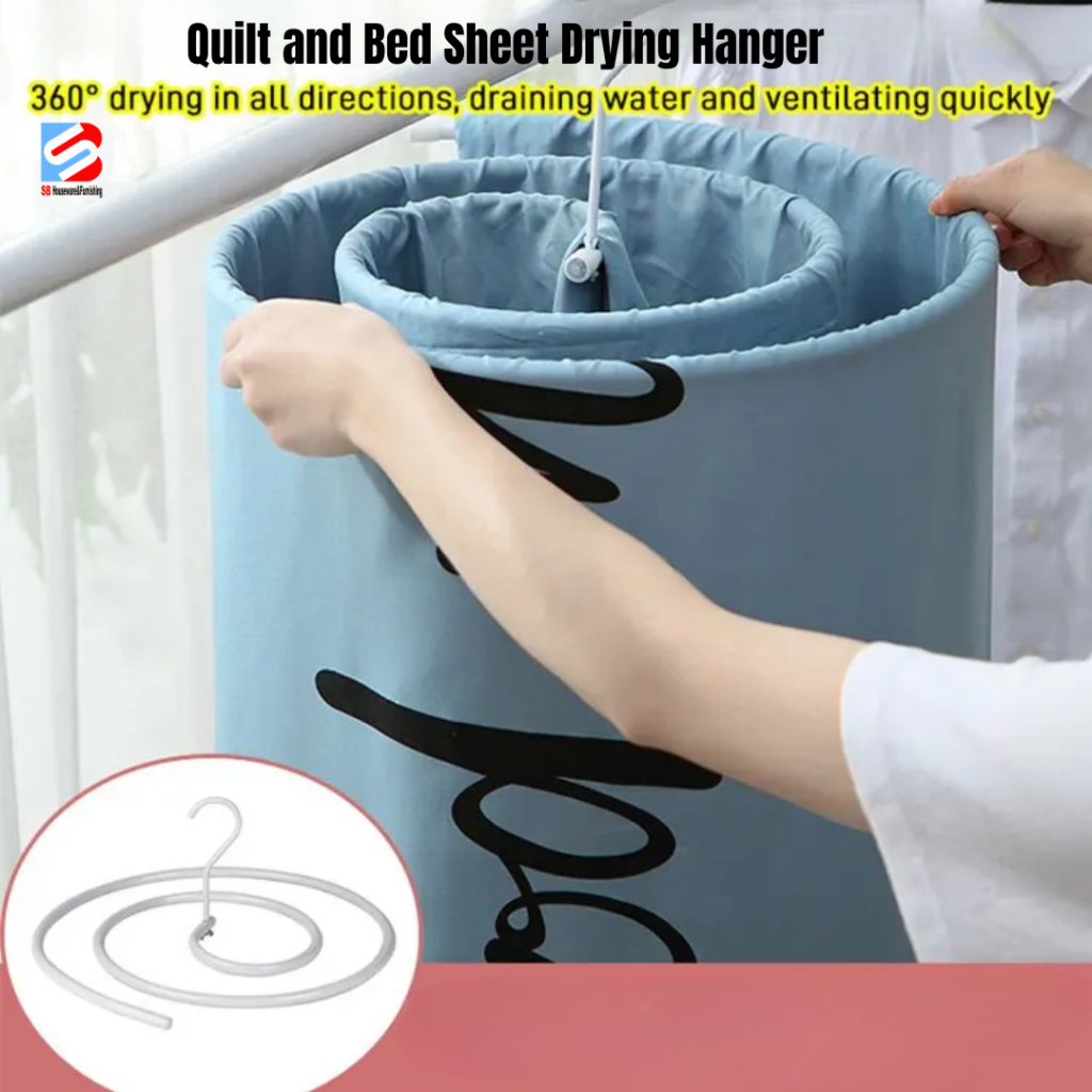 Spiral Shaped Drying Rack Hanger Stainless Steel Laundry Stand Hanger ...