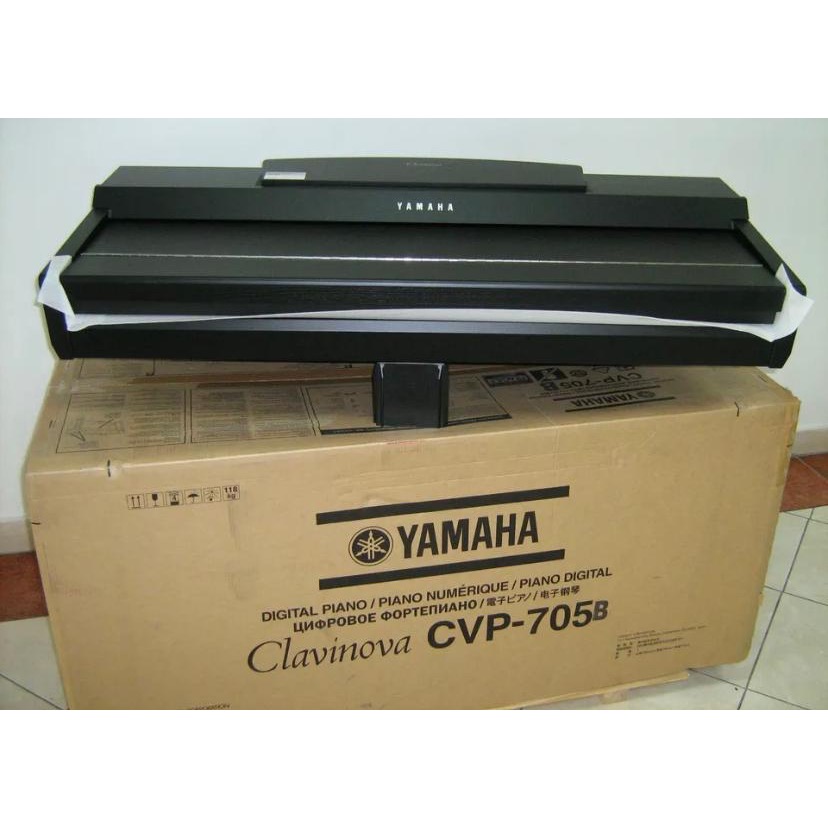PIANO CLAVINOVA CVP705B YAMAHA CVP 705B DIGITAL BLACK WORKSTATION ...