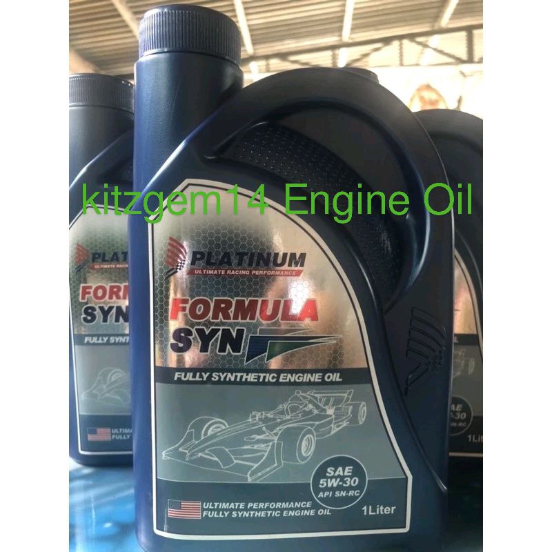 PLATINUM FORMULA SYN SAE 5W-30 and SAE 5W-40 / Fully Synthetic Engine ...