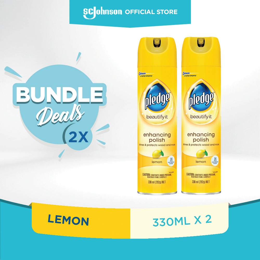 Pledge Furniture 330 ml - Lemon TWIN | Shopee Philippines