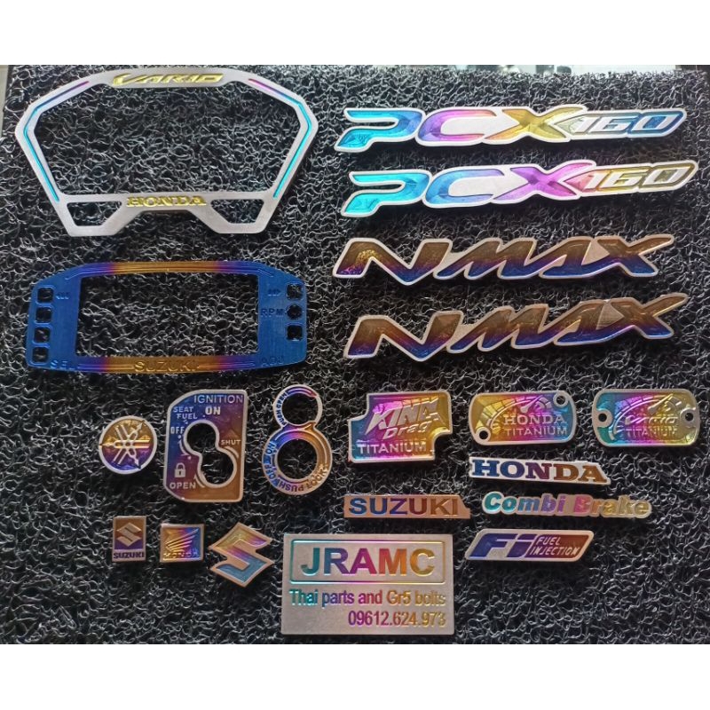 Gr5 Titanium Emblems | Shopee Philippines