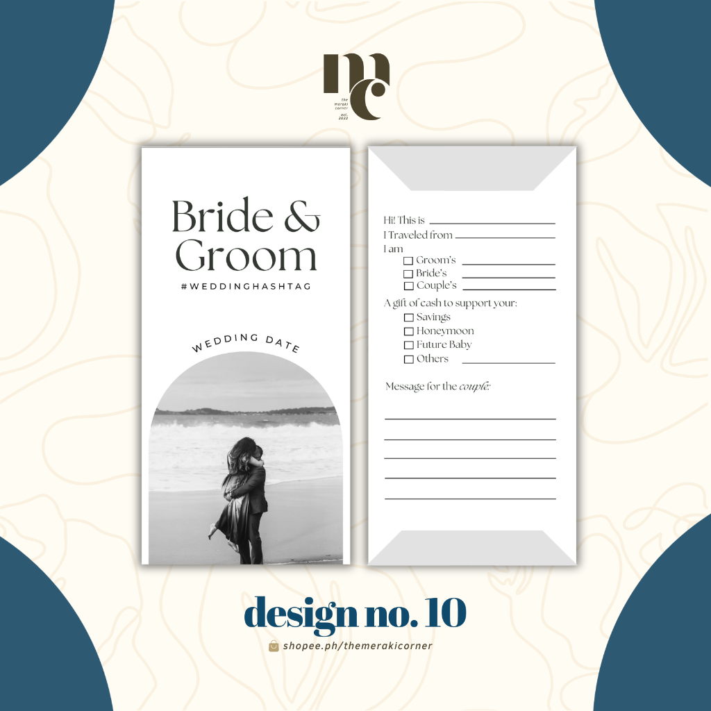 Wedding Angpao / Ampao / Money Envelope / Personalized | Shopee Philippines