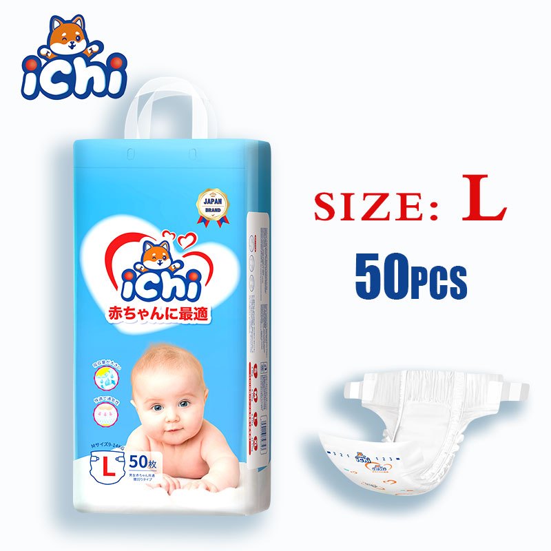 ICHI Pull-up Pants Baby diapers All size 50pcs/pk Bundle Pack Large Size Medium L XL XXL Tape ...