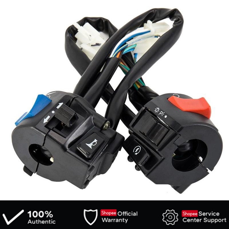 【Local Delivery】Left And Right Switch (universal ) Motorcycle Handlebar ...