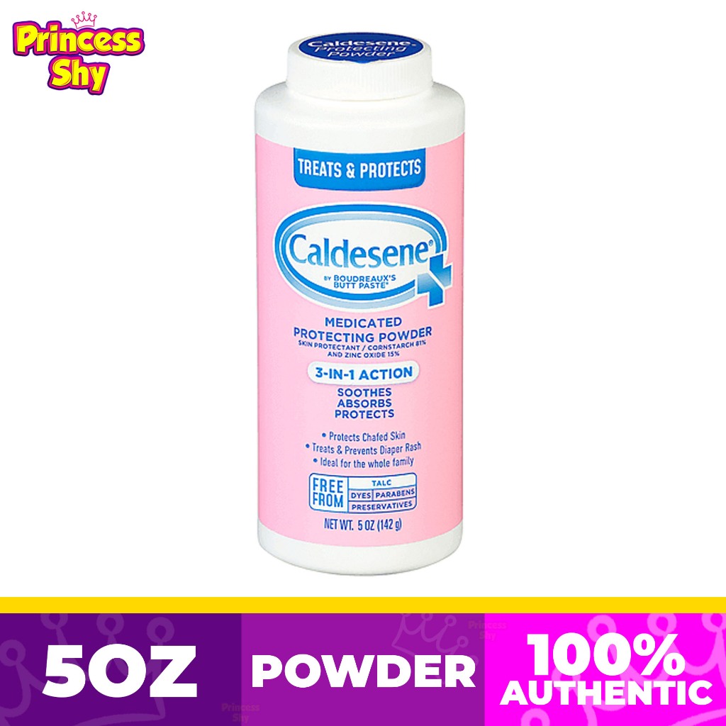 Caldesene Medicated Protecting Powder Zinc Oxide 5 oz 142 g | Shopee ...