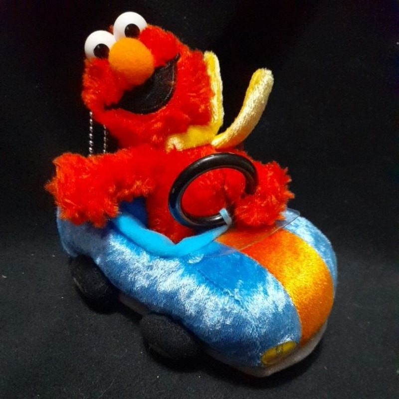 plush sesame street Elmo riding in a car 8x12x12cm | Shopee Philippines