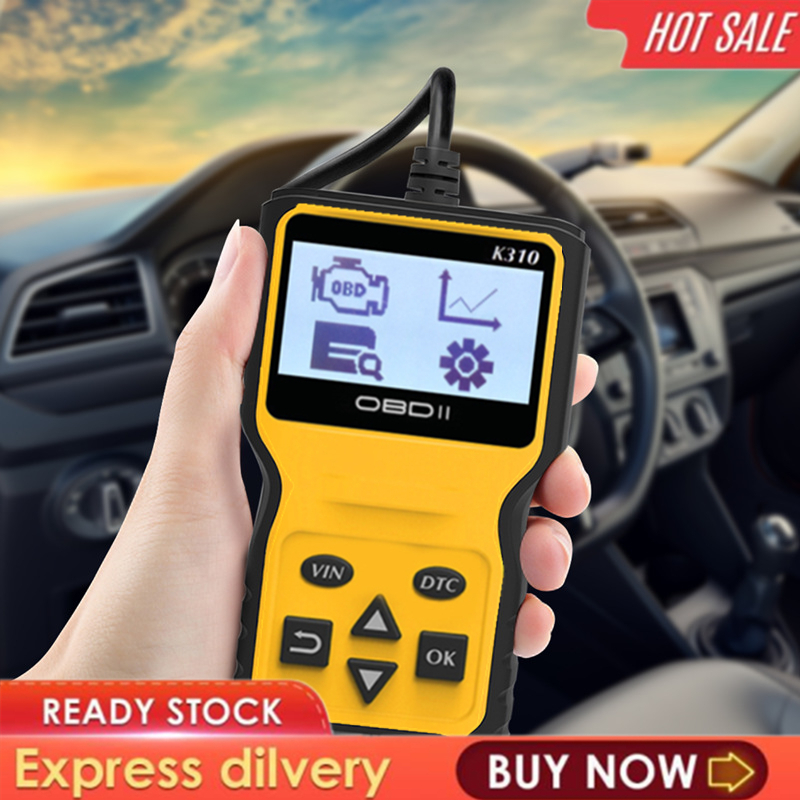 OBD CODE READER OBD2 Universal Car Engine Fault Code Reader Scanner OBD ...